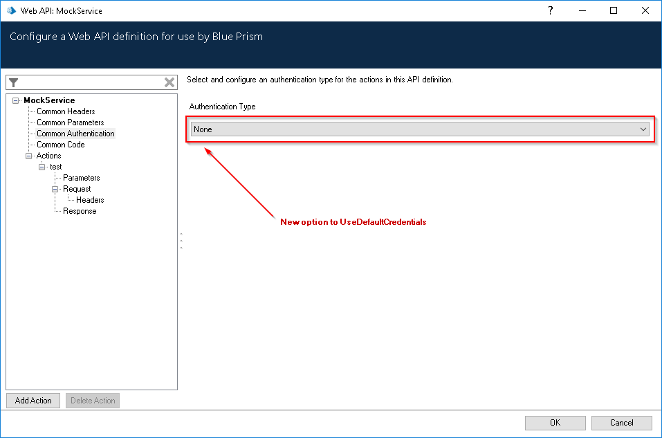 WebAPI Authentification using Windows default cred... - SS&C Blue Prism Community