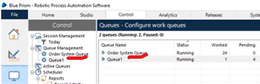 Order System Queue - SS&C Blue Prism Community