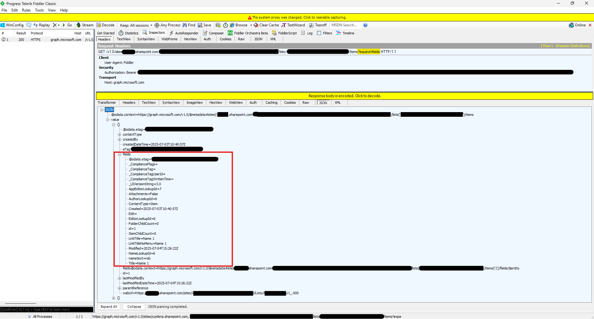 Microsoft Graph – SharePoint VBO: Query String Mis... - SS&C Blue Prism ...