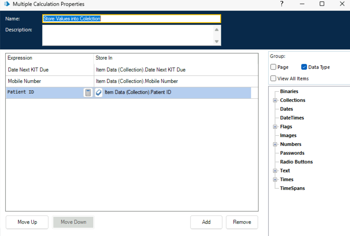 Field doesnt exist within this collection - SS&C Blue Prism Community